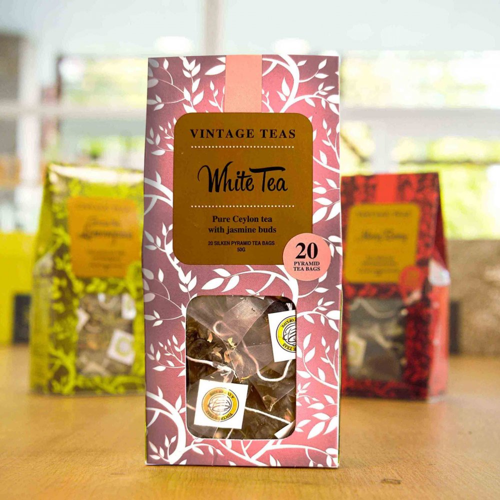 Natural jasmine white tea 20 pyramíd - Biely čaj s jazmínom
